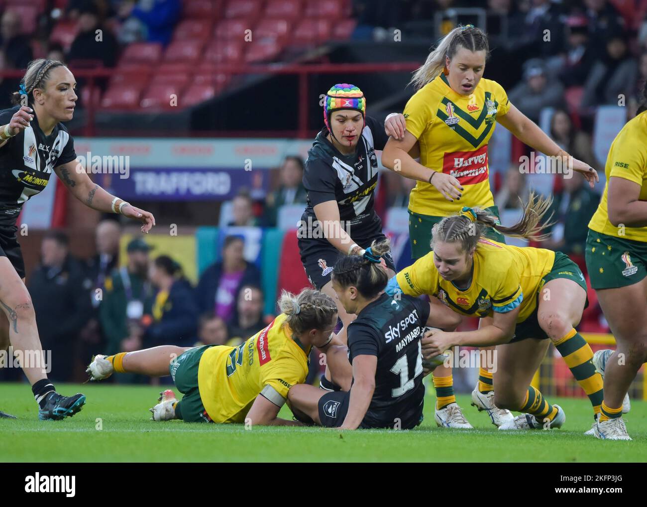 Old Trafford, Manchester, UK on November 19th 2022 Woman’s Rugby League ...