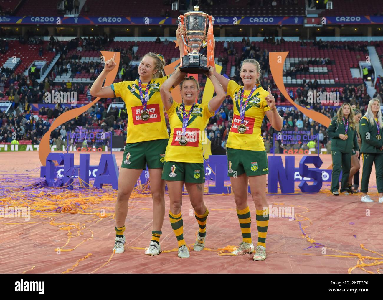 Old Trafford, Manchester, UK on November 19th 2022 Woman’s Rugby League ...