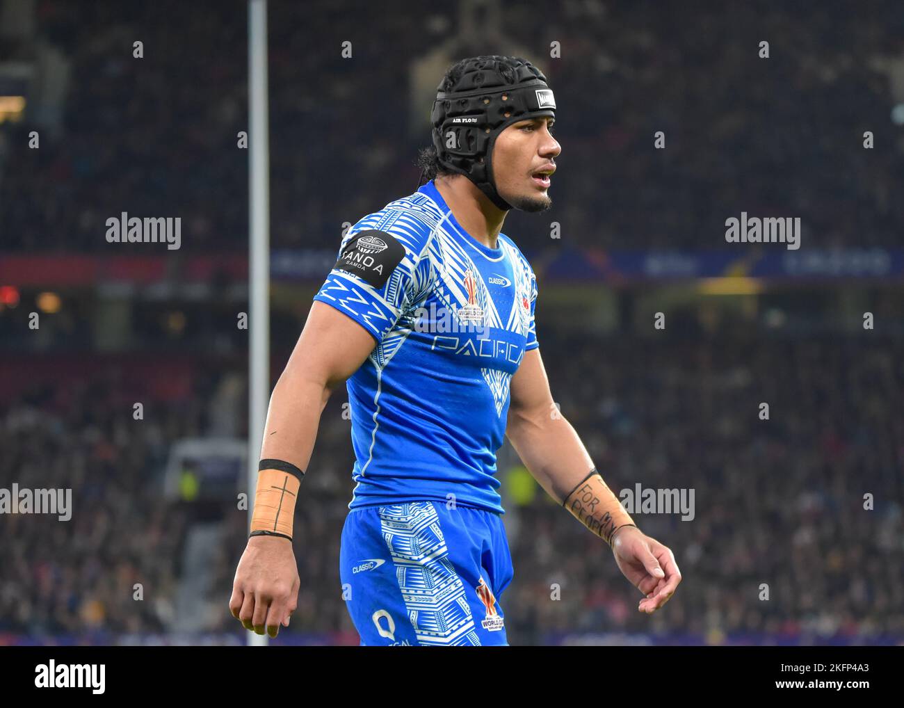 Rugby League World Cup 2021 final between Australia V Samoa at Old ...