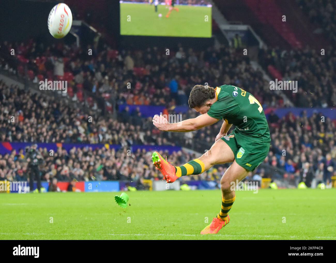 Rugby League World Cup 2021 final between Australia V Samoa at Old ...