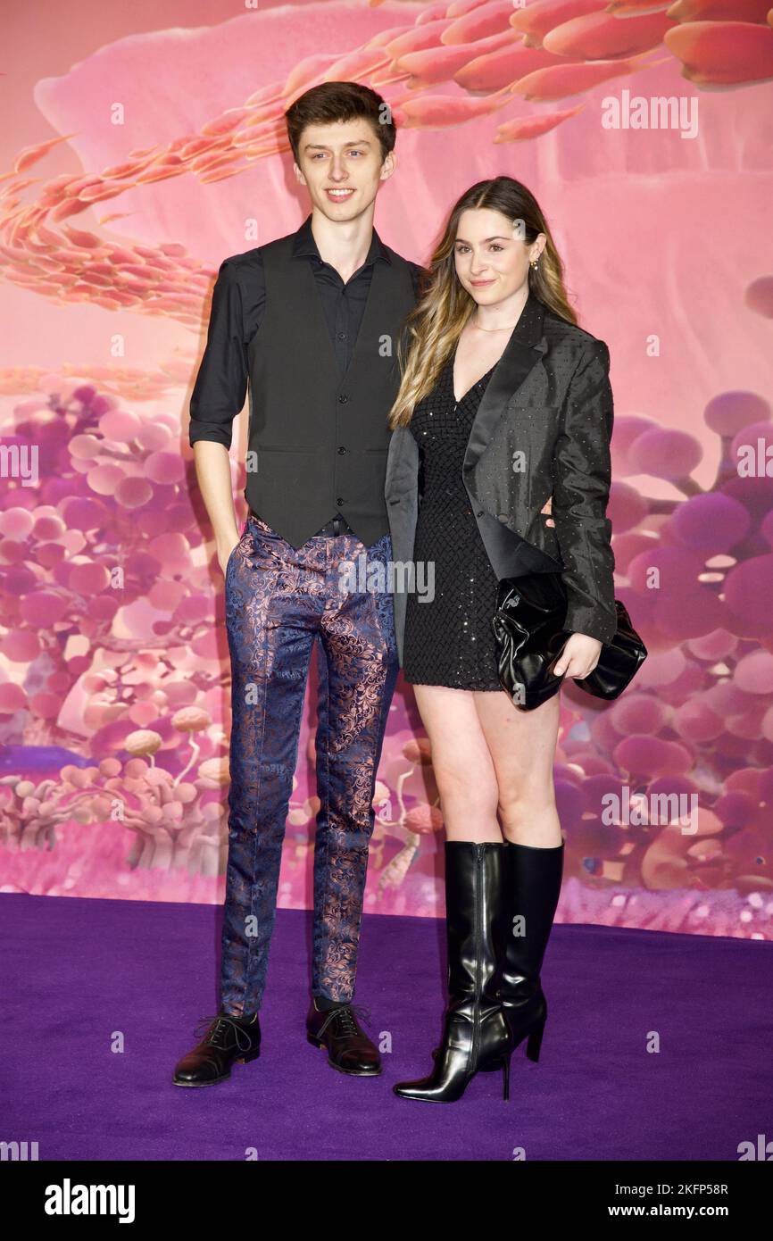 Henry Calvert. UK Premiere of Disney Strange World, Cineworld Leicester ...