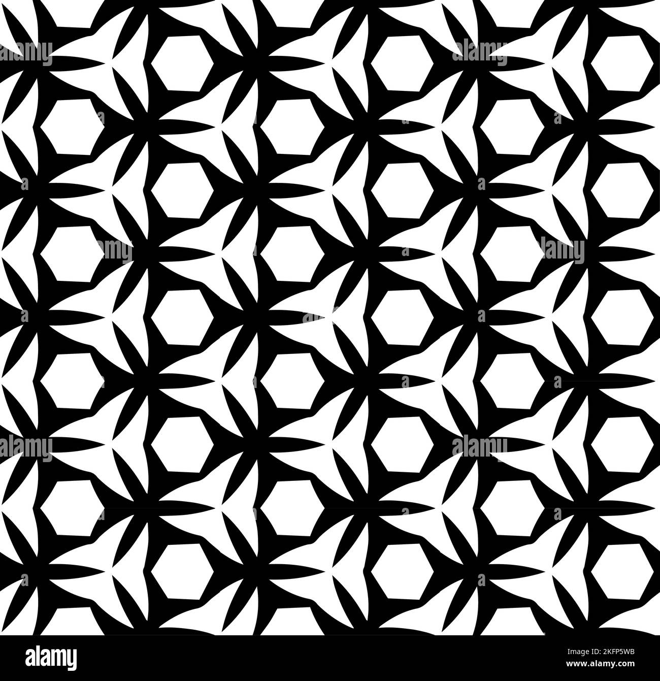 Black and white seamless abstract pattern. Background and backdrop ...