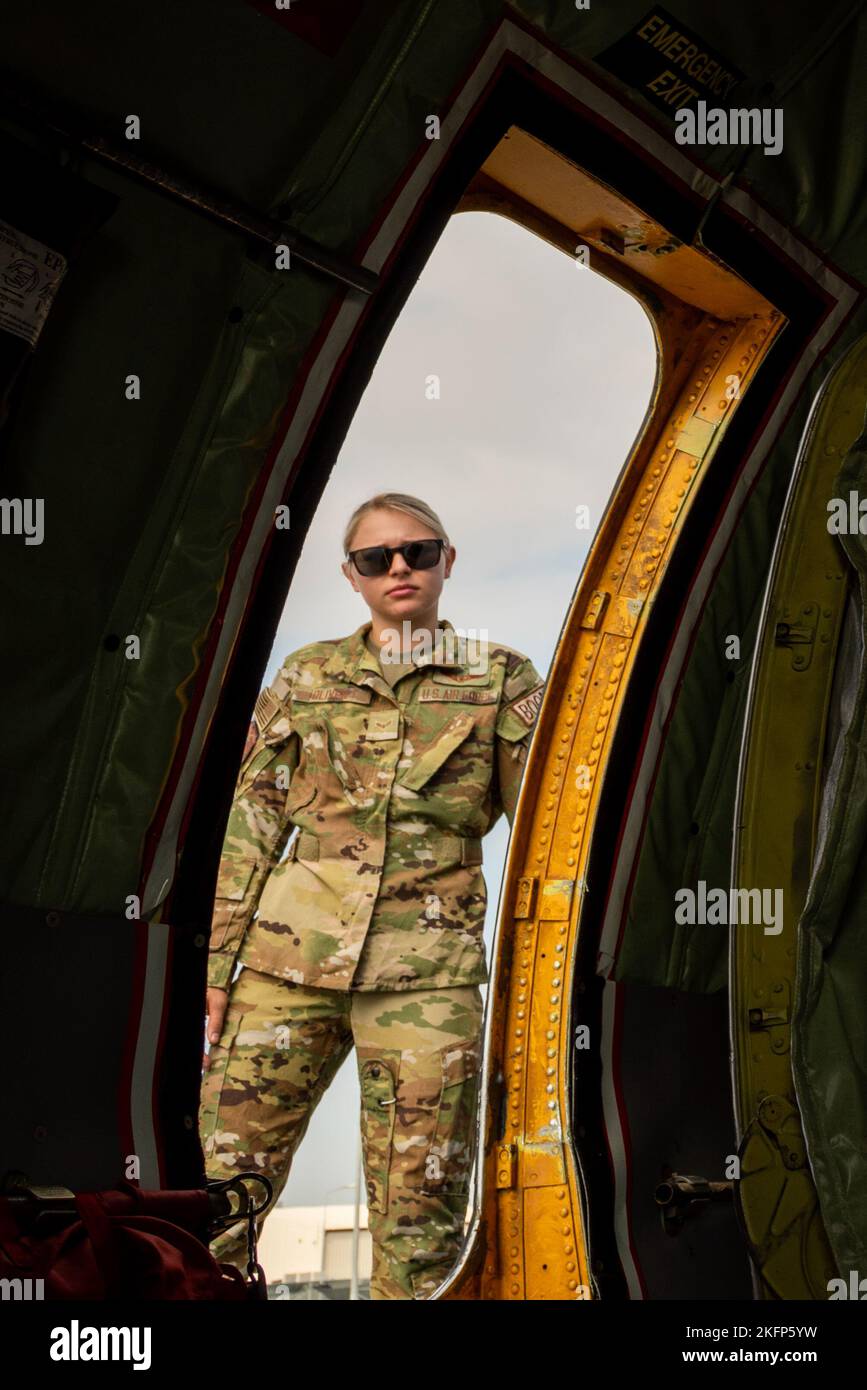 Airman 1st Class Lillian Oliver, a 97th Expeditionary Air Refueling ...