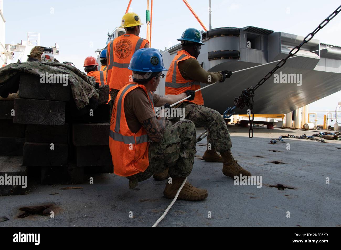 220930-N-DK042-1219 KUSHIRO PORT, Japan (Sept. 30, 2022) Sailors ...
