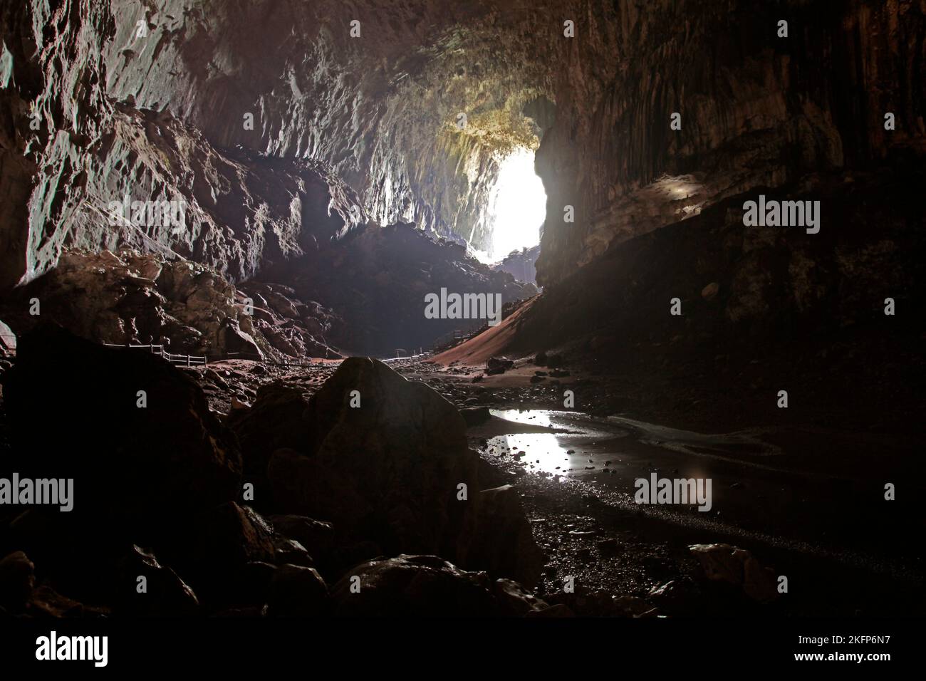 Entrance of Deer Cave, Mulu National Park, Borneo Stock Photo - Alamy