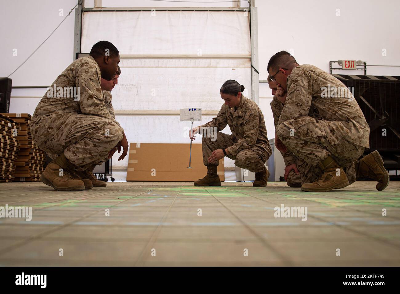 U.S. Marine Corps Maj. Amanda WhippoBonilla, a logistics officer with ...