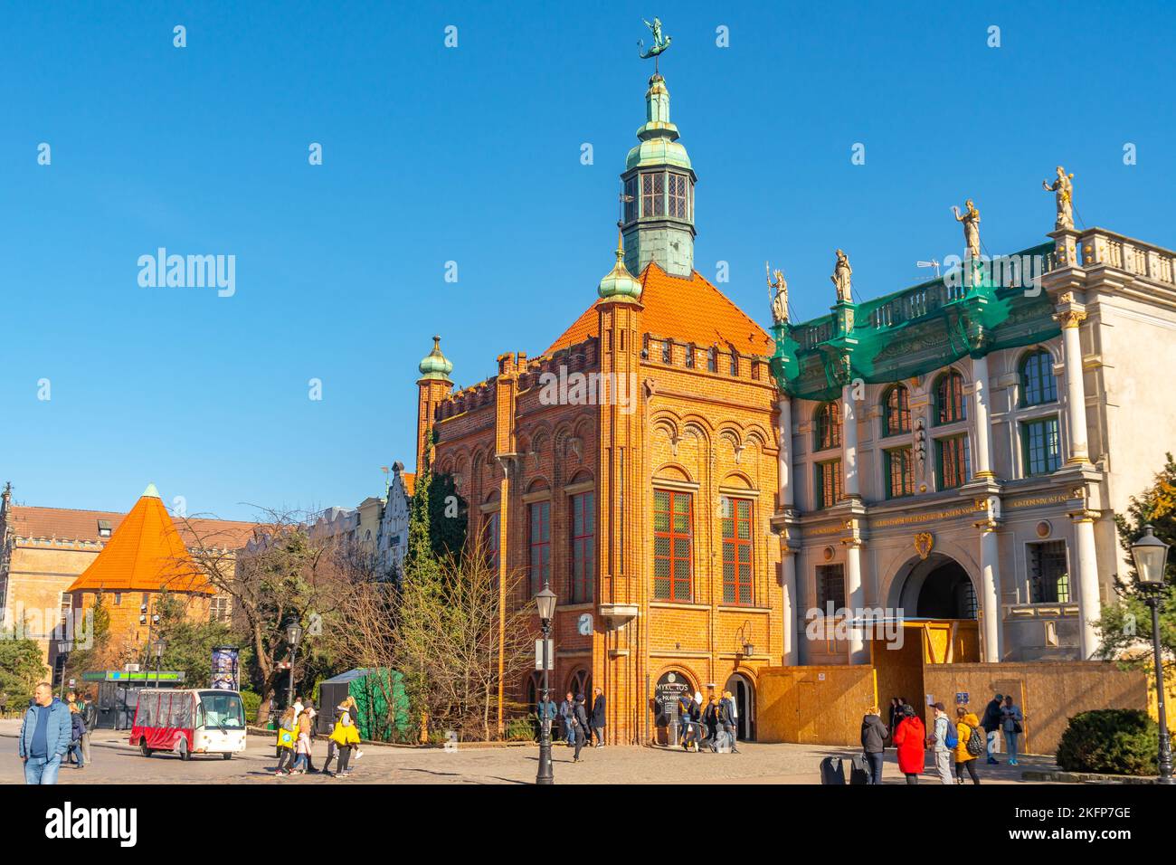 Gdansk, Poland - 11 March, 2022: Old beautiful city of Gdansk. Travel ...