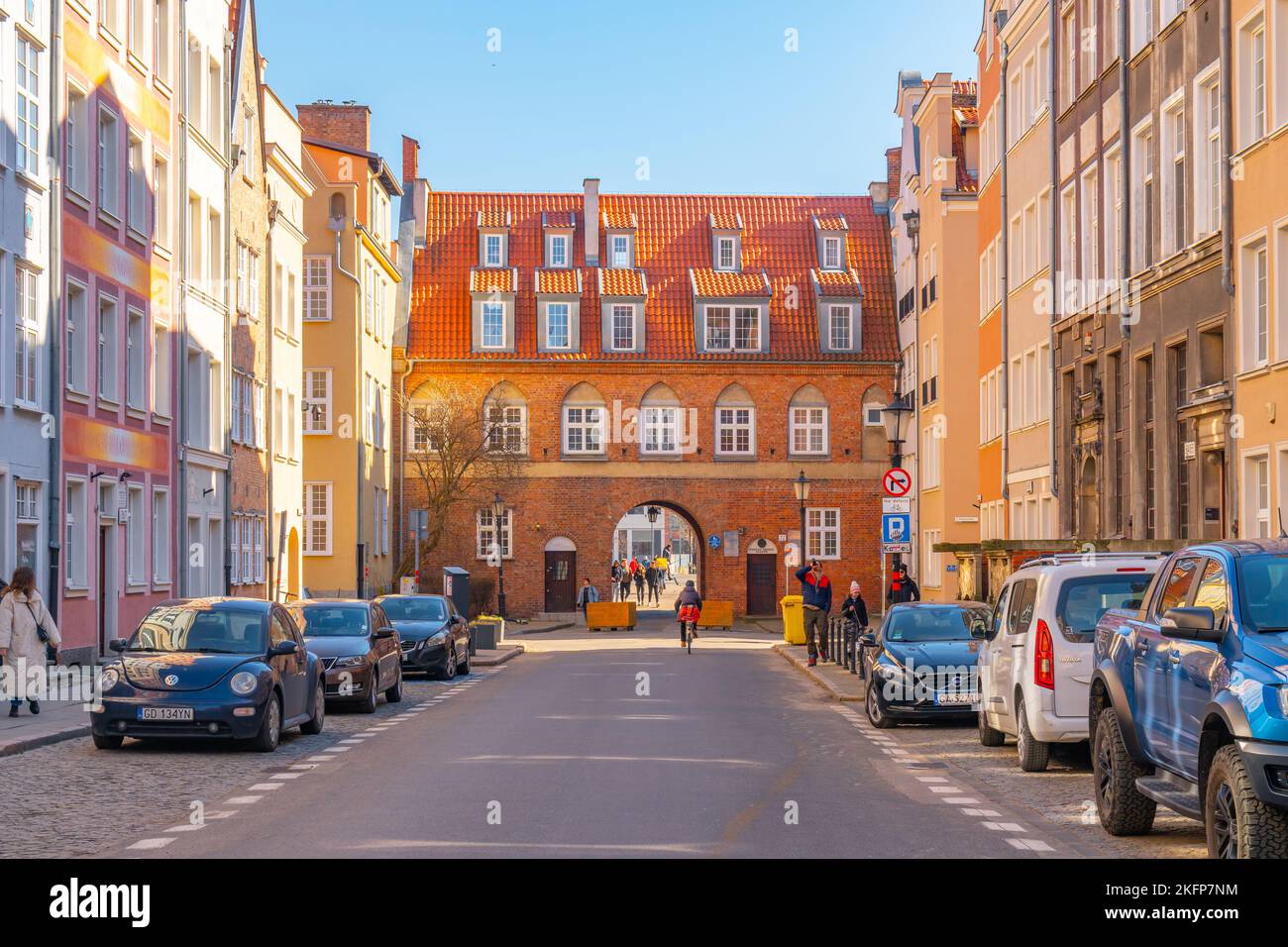 Gdansk, Poland - 11 March, 2022: Old beautiful city of Gdansk. Travel ...