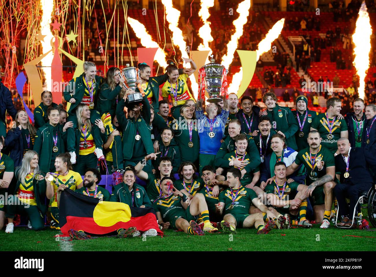 World cup trophies rugby league hi-res stock photography and images - Alamy