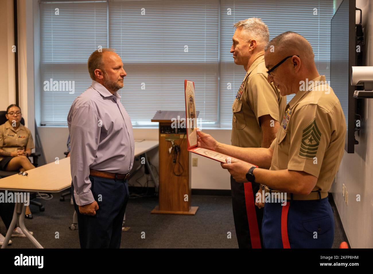 Jim Edwards, Marine Corps Recruiting Command Deputy AC/S Commstrat ...