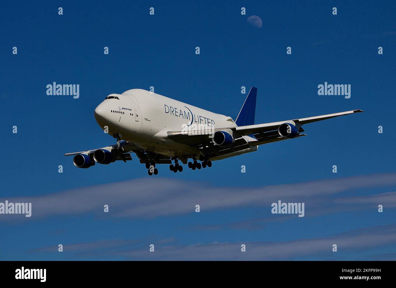 Boeing 747 dreamlifter hi-res stock photography and images - Alamy
