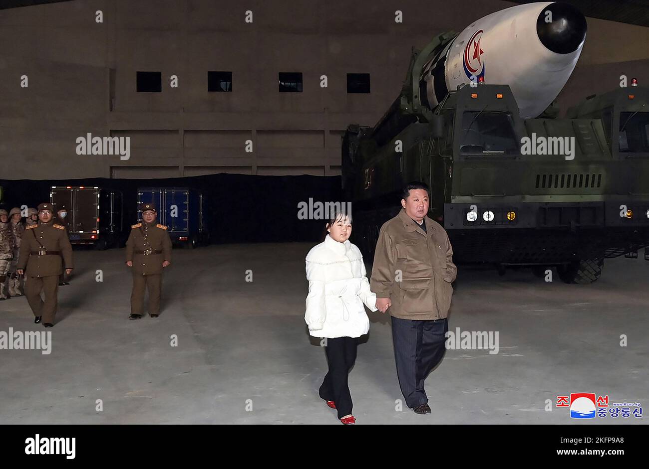 Pyongyang, North Korea. 18th Nov, 2022. This photo released on Nov. 19 ...