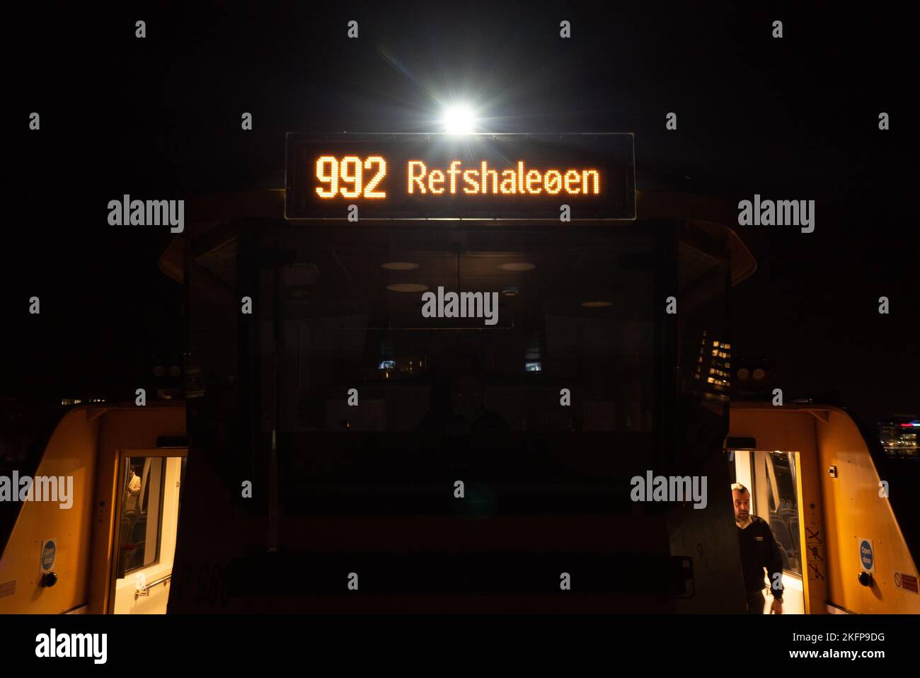 Route 992 to Refshaleøen: The Copenhagen Harbour Bus (Københavns ...