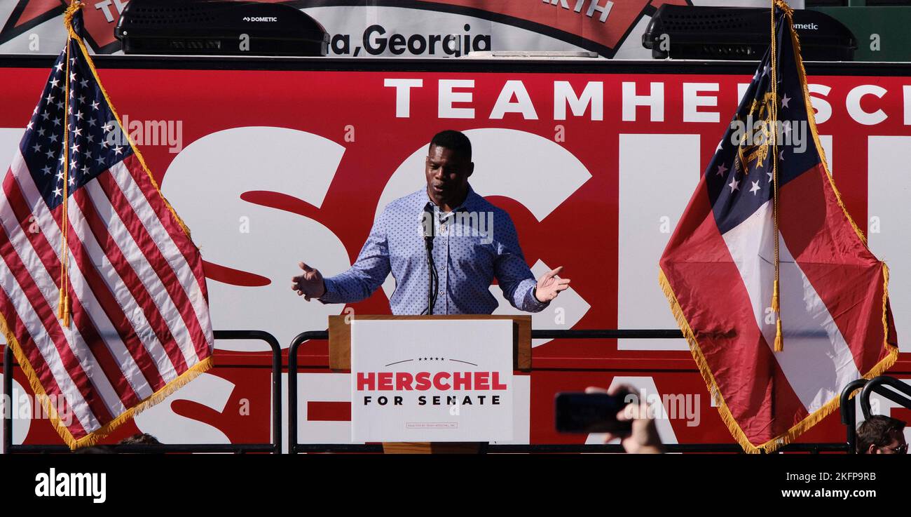 Atlanta, Georgia, USA. 19th Nov, 2022. Georgia Republican Senate ...