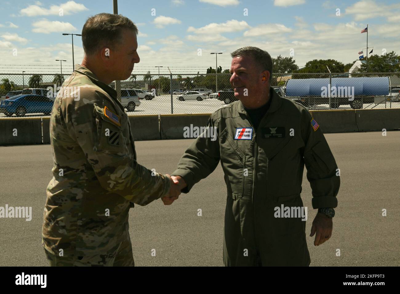 Rear Adm. Brendan Mcpherson, Commander Coast Guard District Seven ...
