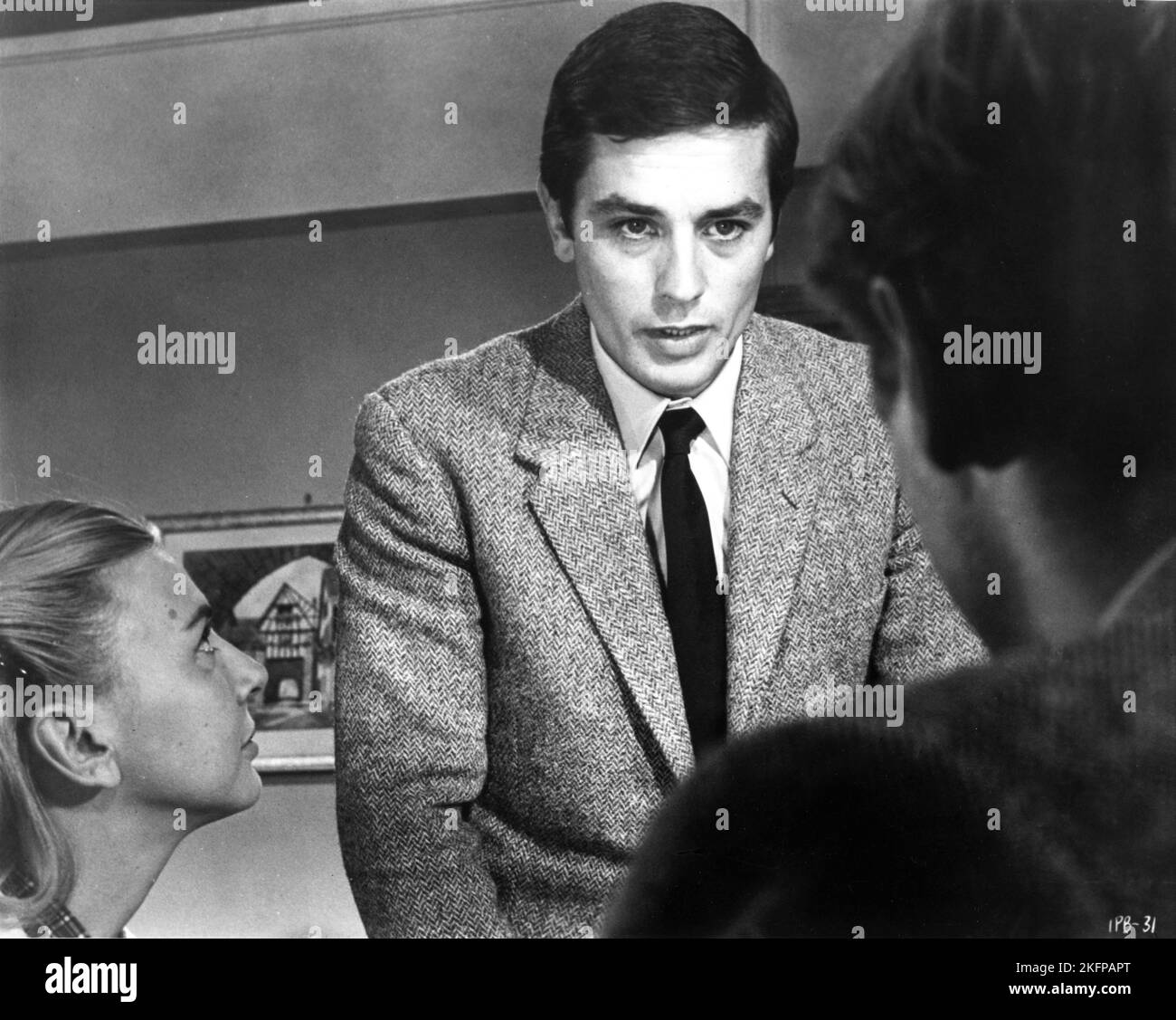 ALAIN DELON in IS PARIS BURNING ? 1966 director RENE CLEMENT book Larry ...