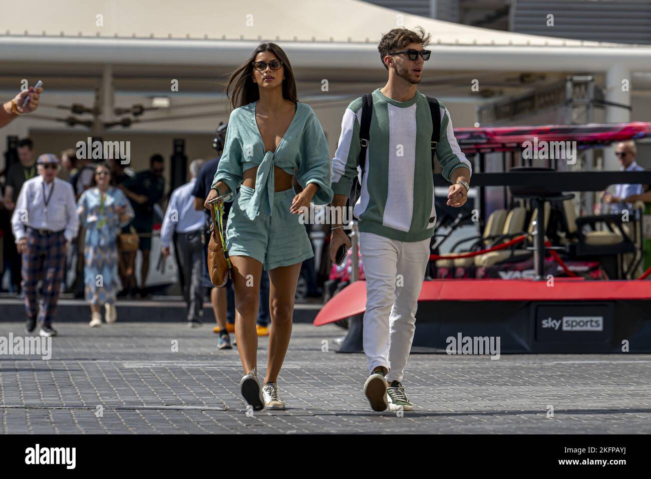 Abu Dhabi - 19-11-2022, Yas Marina, Pierre Gasly at the Formula 1 ...