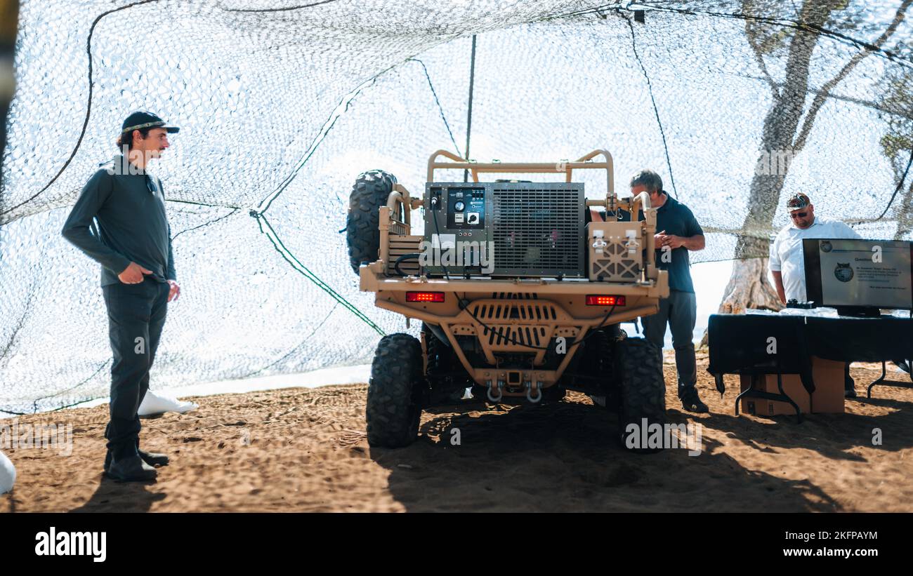 Representatives of U.S. Indo-Pacific Command Logistics Science and ...