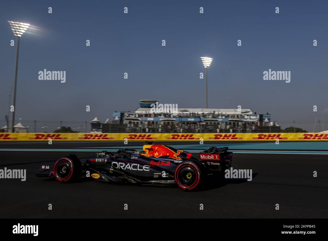 Abu Dhabi - 19-11-2022, Yas Marina, Max Verstappen at the Formula 1 ...