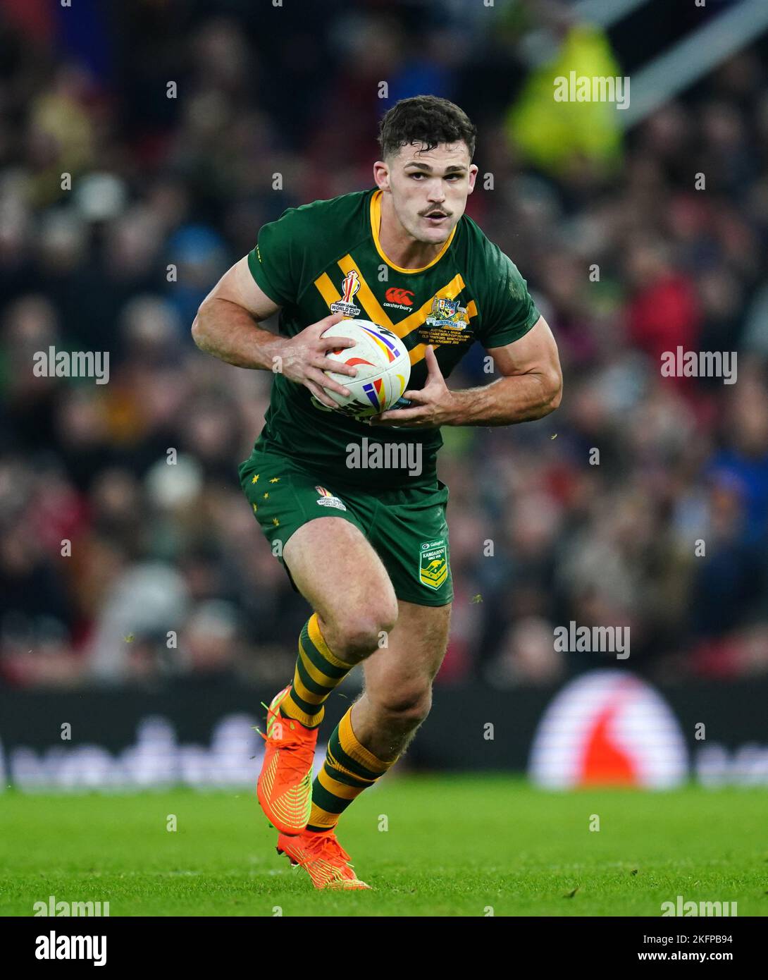 Australia's Nathan Cleary during the Rugby League World Cup final at ...