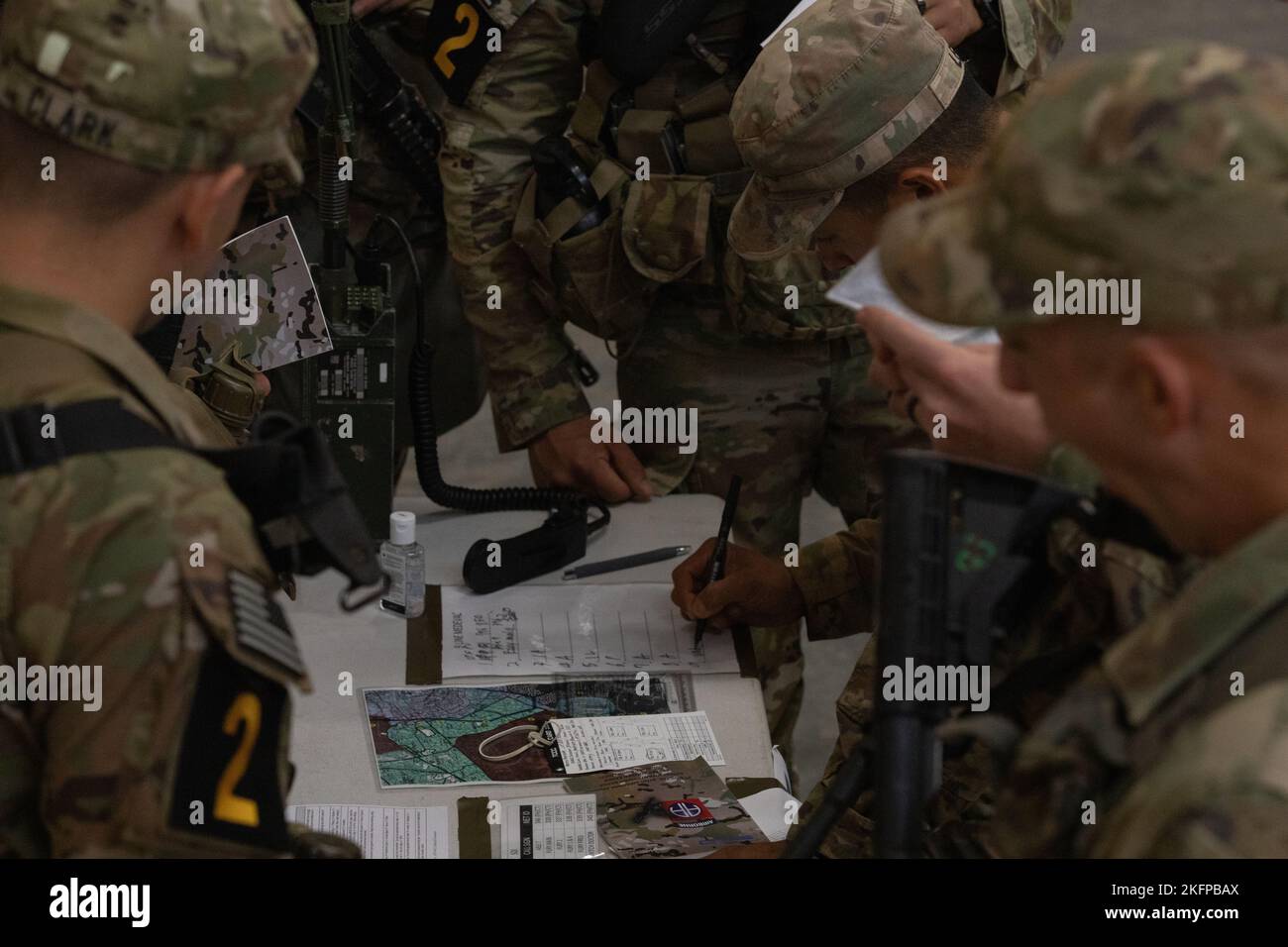 U.S. Soldiers competing in the Army’s first-ever Best Squad Competition ...
