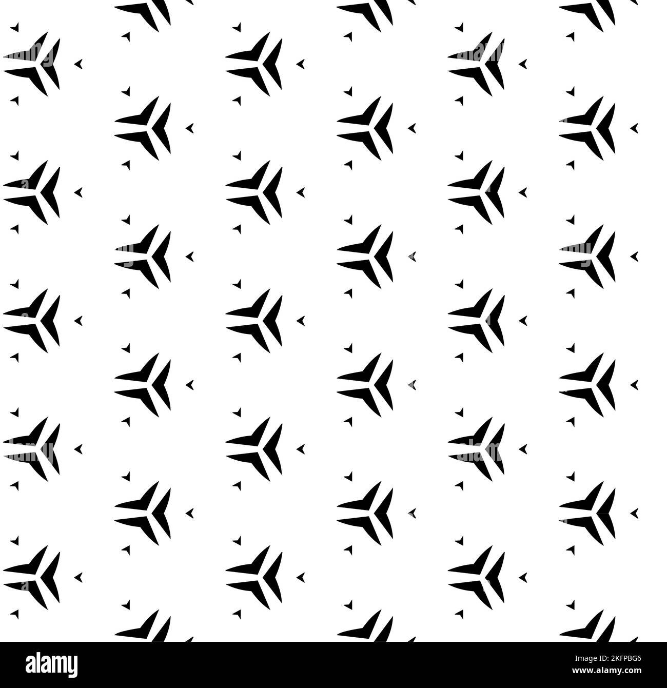 Black and white seamless abstract pattern. Background and backdrop ...