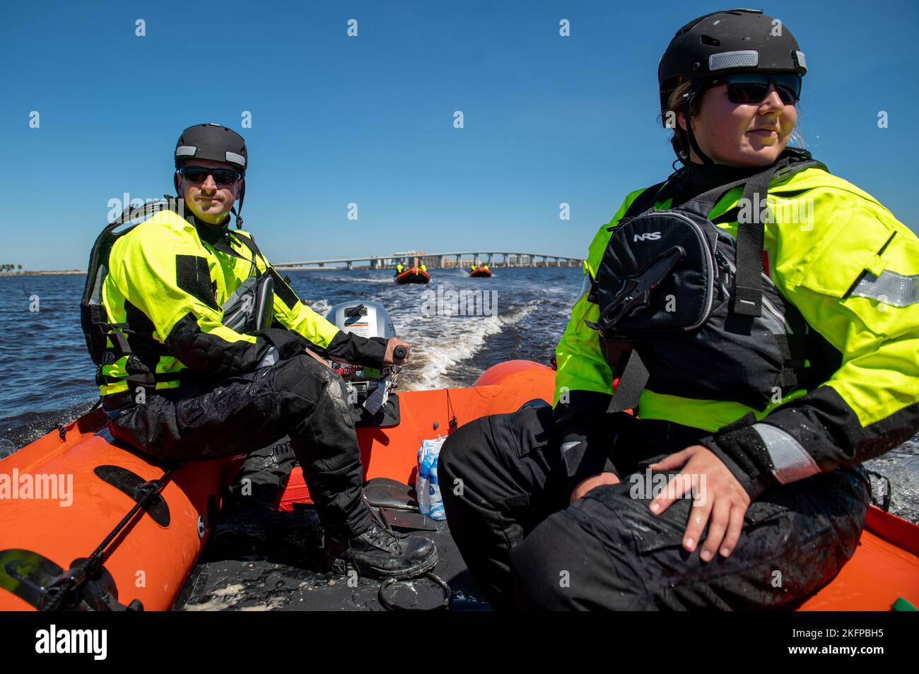 Coast Guard Gulf, Atlantic, and Pacific Strike team members preform ...