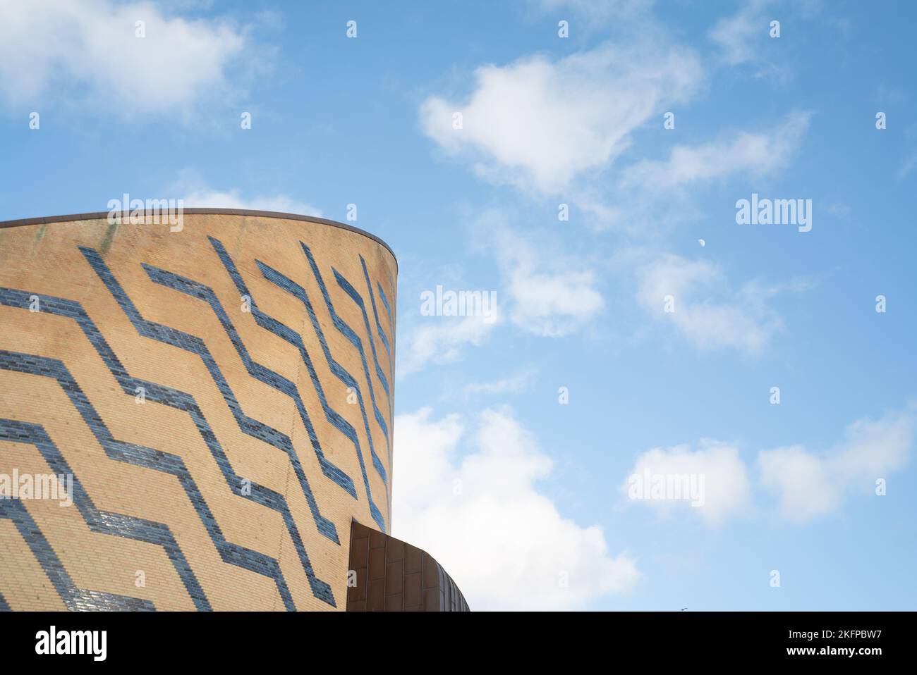 Tycho Brahe Planetarium, Copenhagen, Denmark. Shot during daytime, with ...