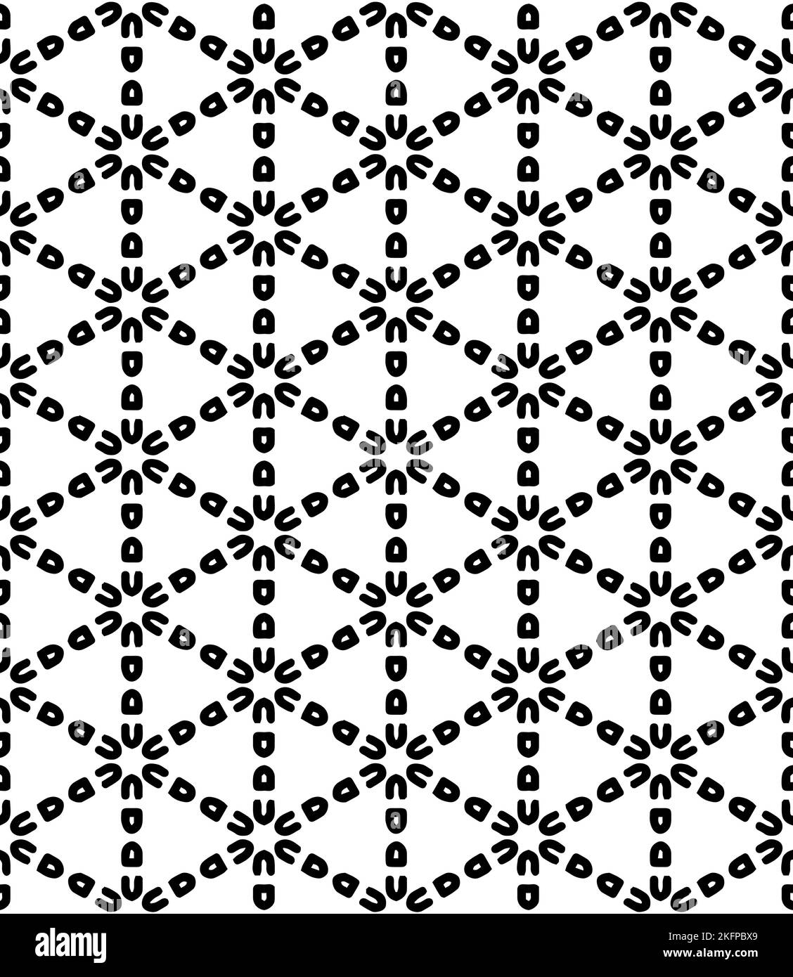Black and white seamless abstract pattern. Background and backdrop ...
