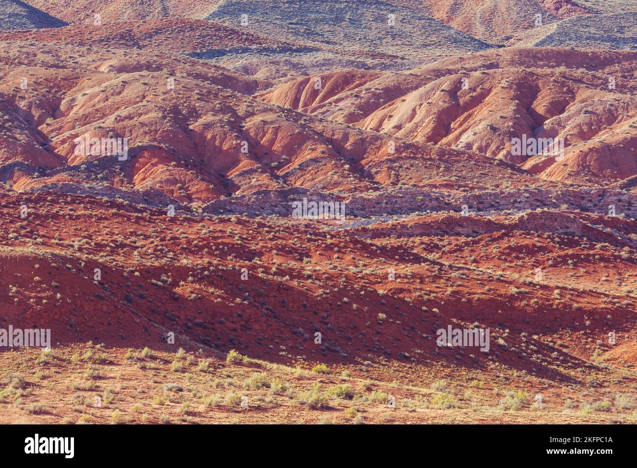 American landscapes- prairie and cliffs, Utah, USA Stock Photo - Alamy