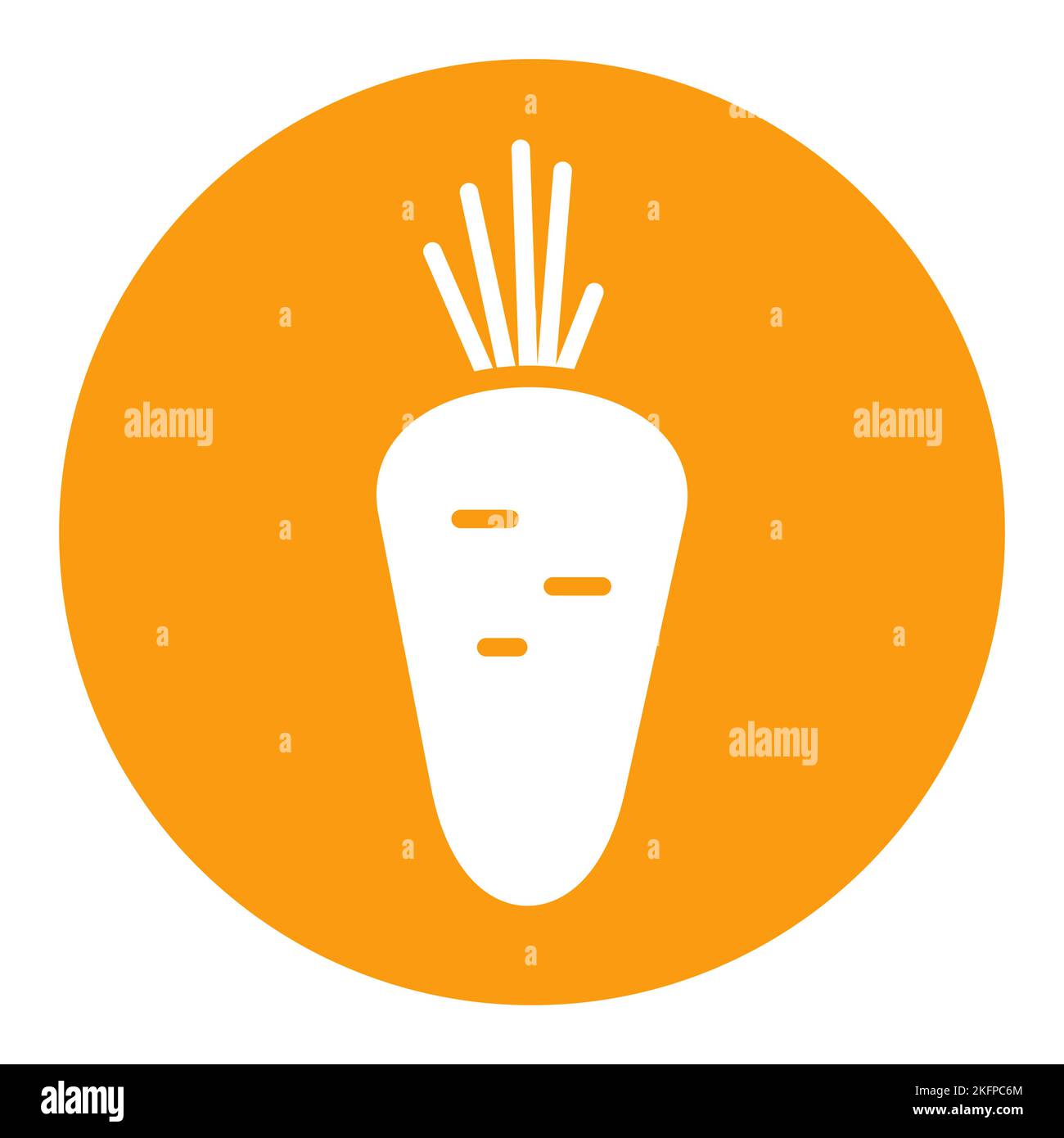 Carrot isolated design vector glyph icon. Vegetable sign. Graph symbol ...