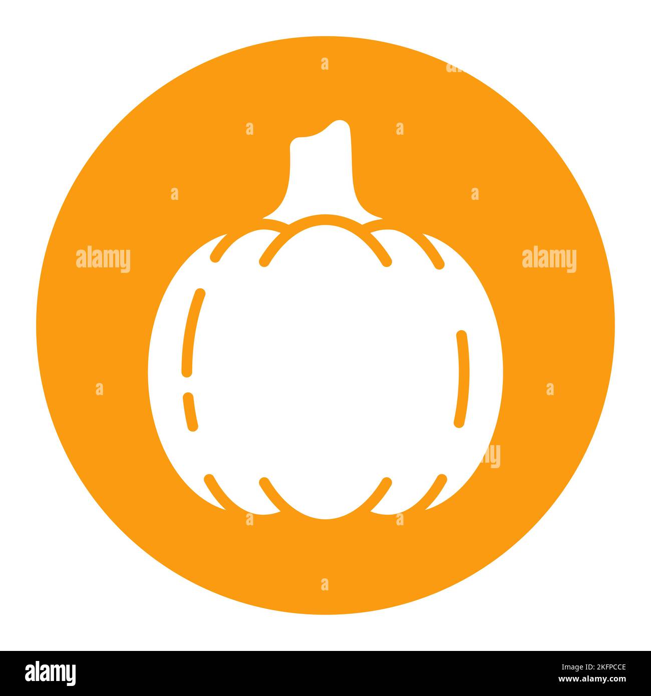 Pumpkin isolated vector glyph icon. Vegetable sign. Graph symbol for ...