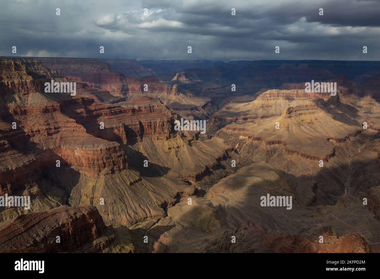 Picturesque landscapes of the Grand Canyon, Arizona, USA. Beautiful ...