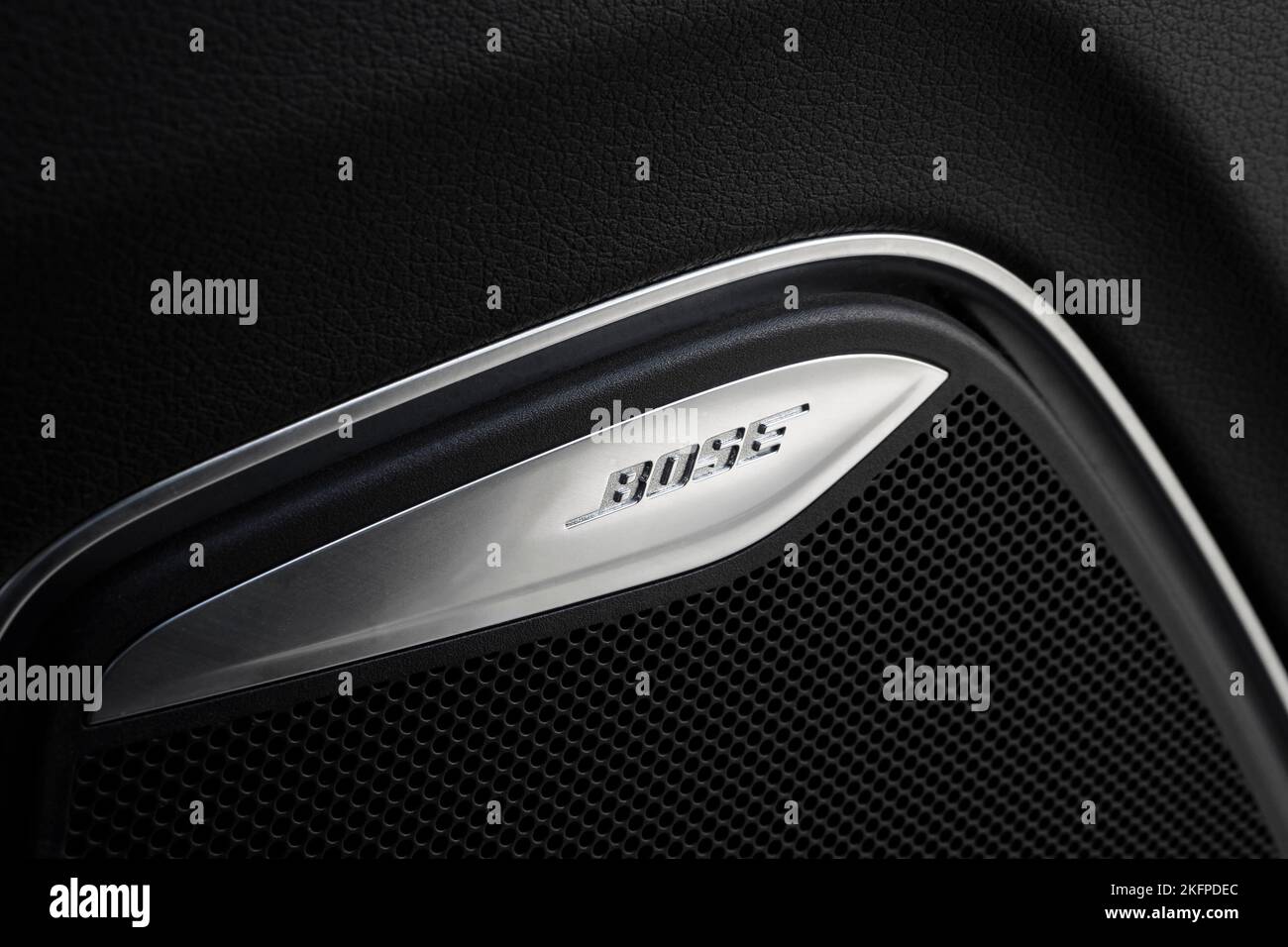 Sankt-Petersburg, Russia - May 07, 2019: Musical speakers of Bose ...