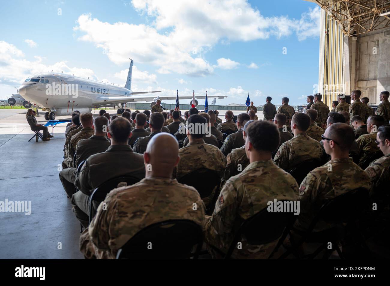 U.S. Air Force Col. Henry Schantz, 18th Operations Group commander ...