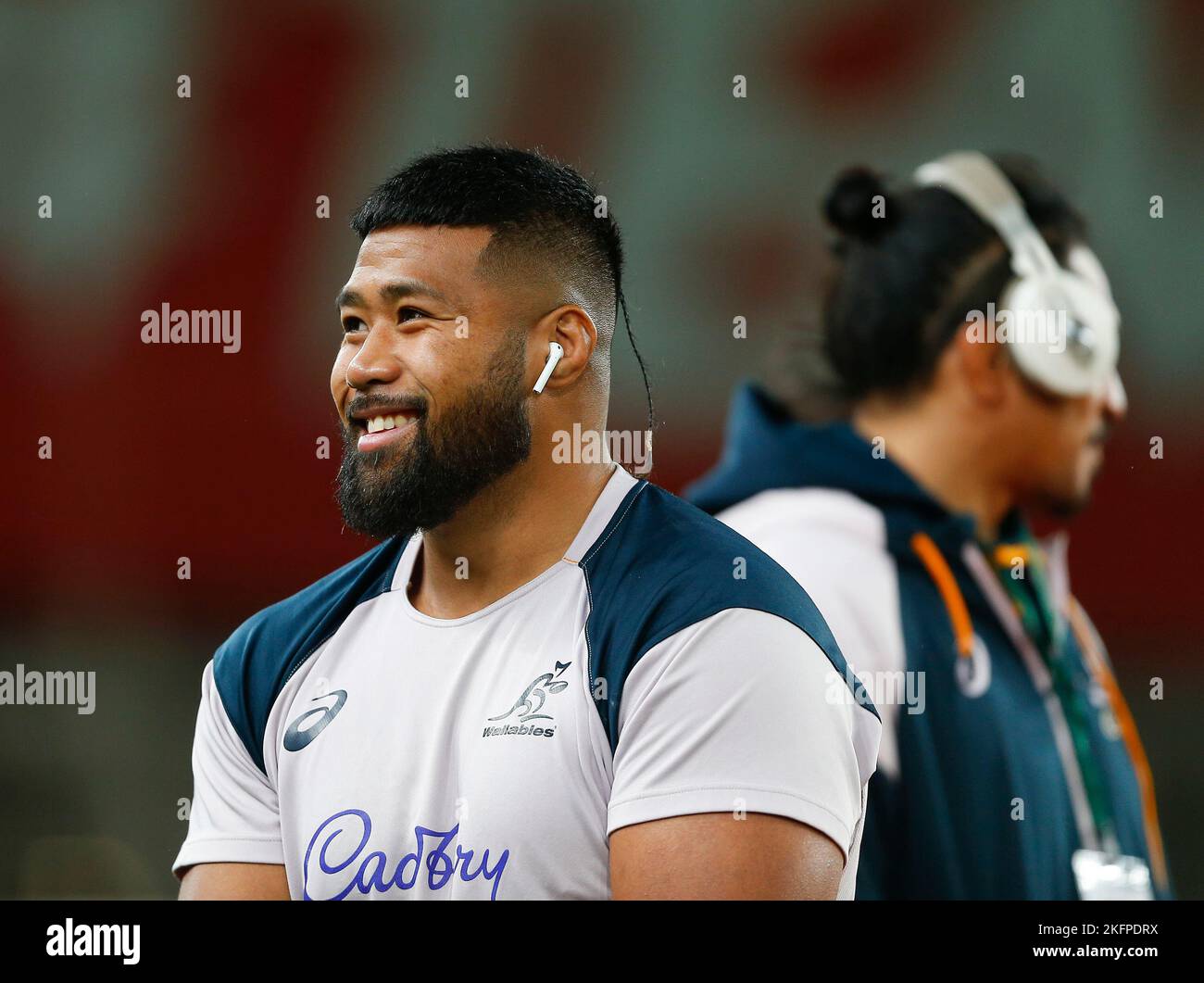 Taniela tupou international hi-res stock photography and images - Alamy