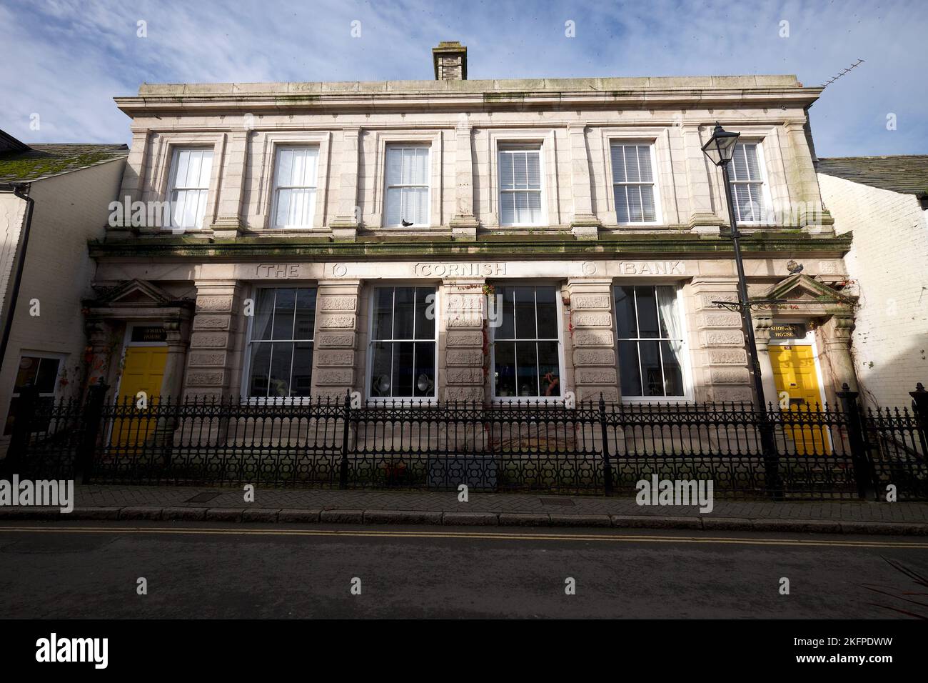 St Column Cornwall UK 11 19 2022 Town Centre Stock Photo - Alamy