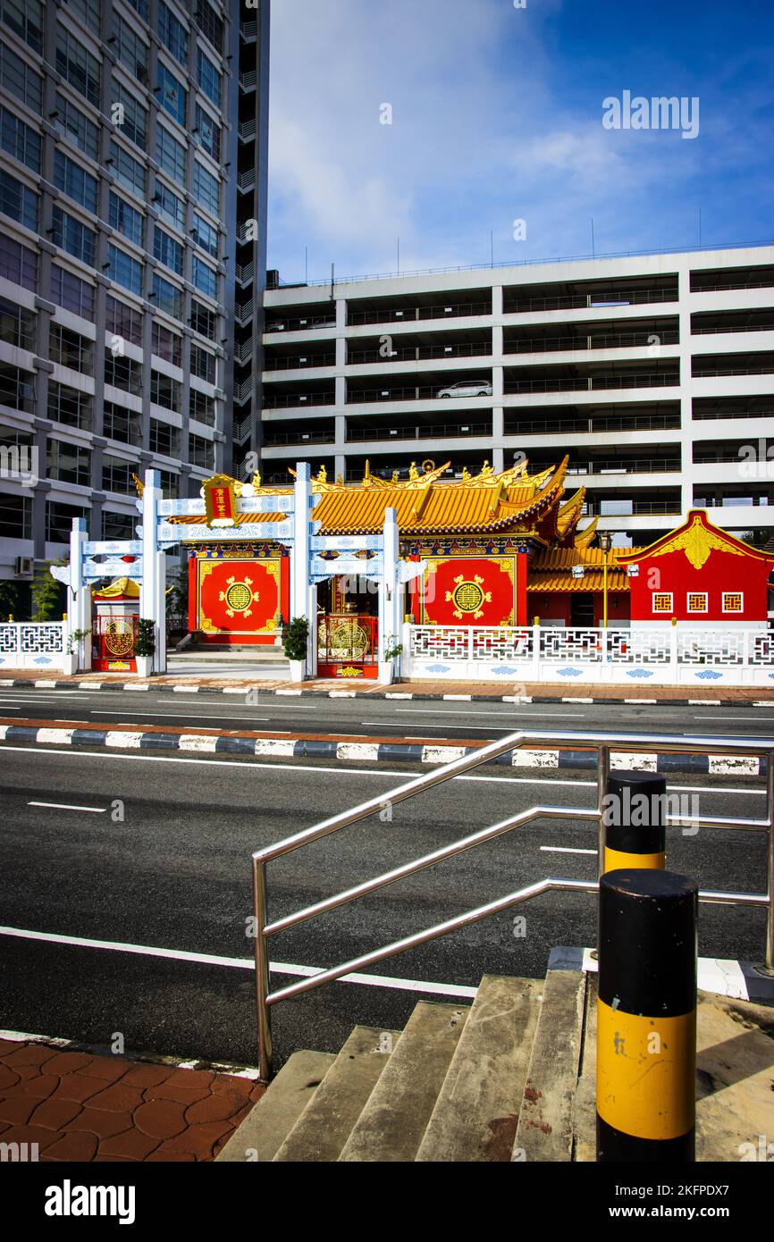 The Chinese Temple in the capital of Brunei Darussala Stock Photo - Alamy