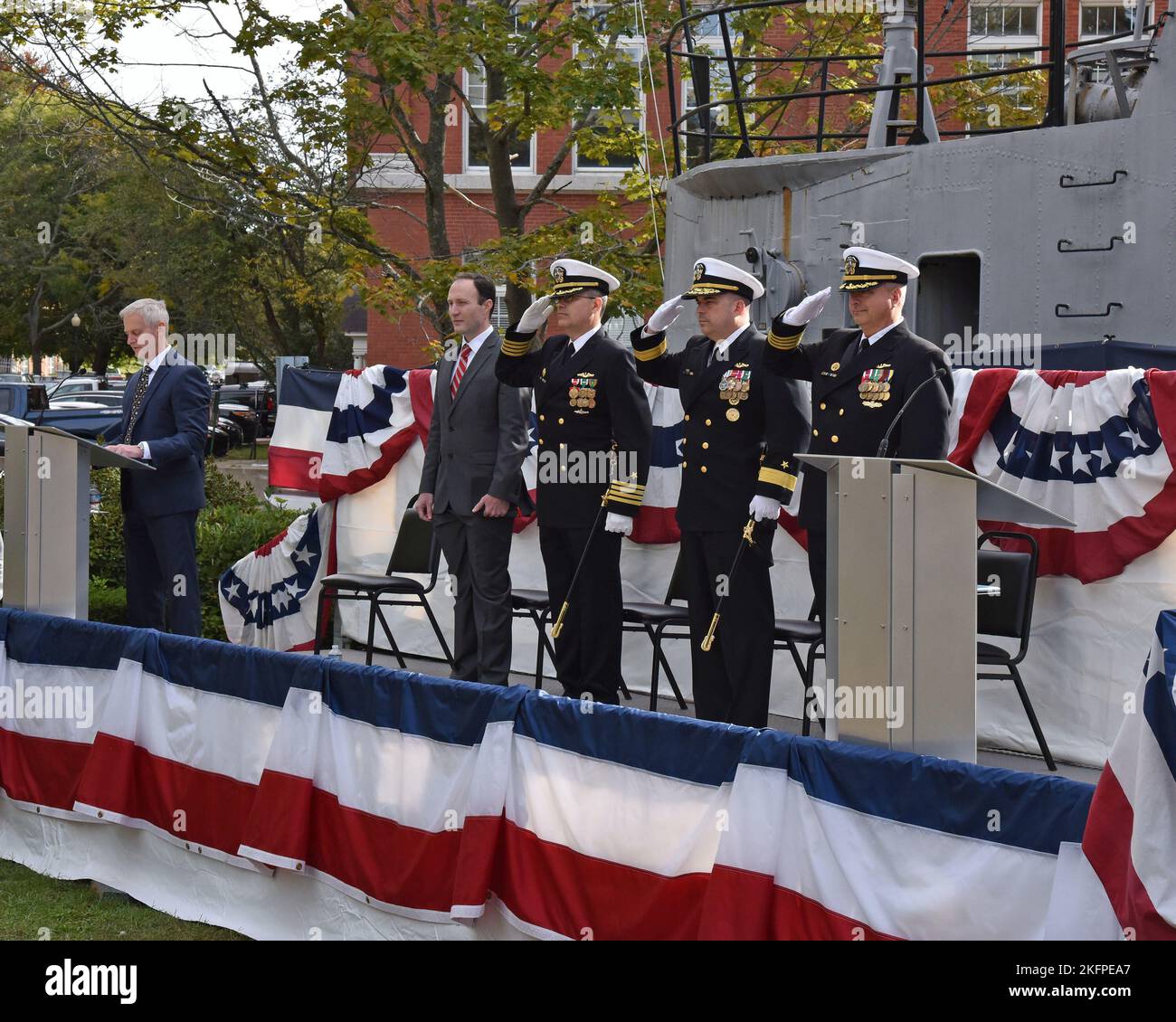 KITTERY, Me. Sept. 30, 2022, Portsmouth Naval Shipyard. Submarine ...