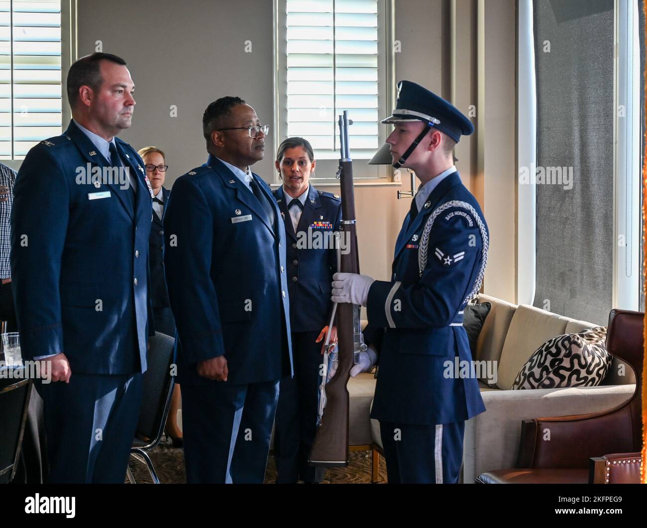 Lt. Col. Alvin Bradford, 507th Medical Squadron commander, promotes to ...