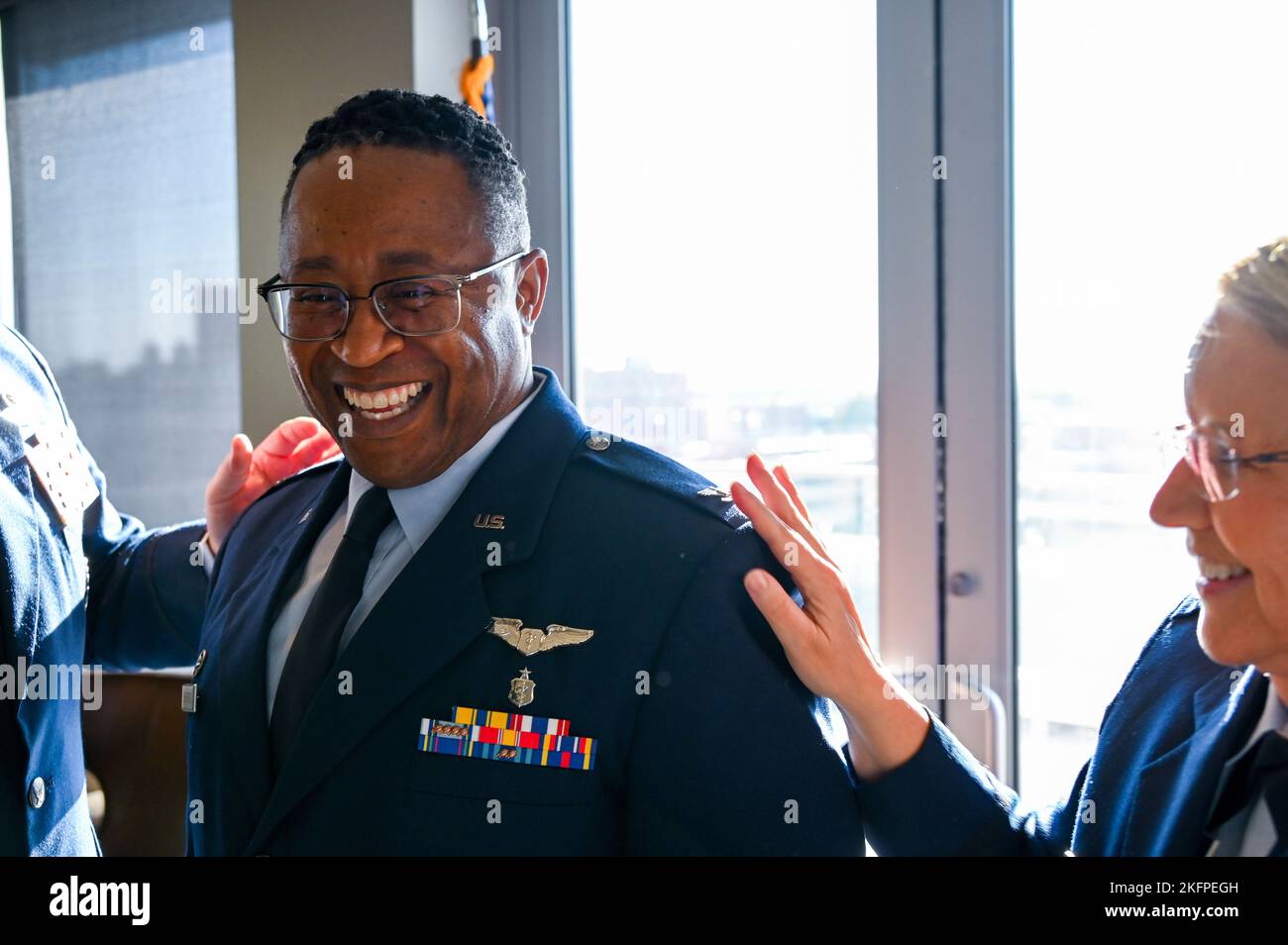 Lt. Col. Alvin Bradford, 507th Medical Squadron commander, promotes to ...
