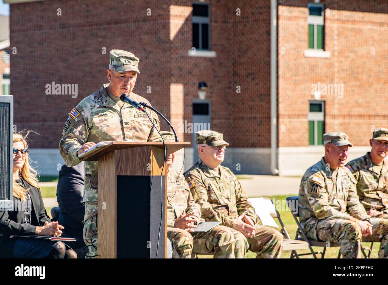 Indiana National Guard Col. Chris Mabis, 76th Infantry Brigade Combat ...