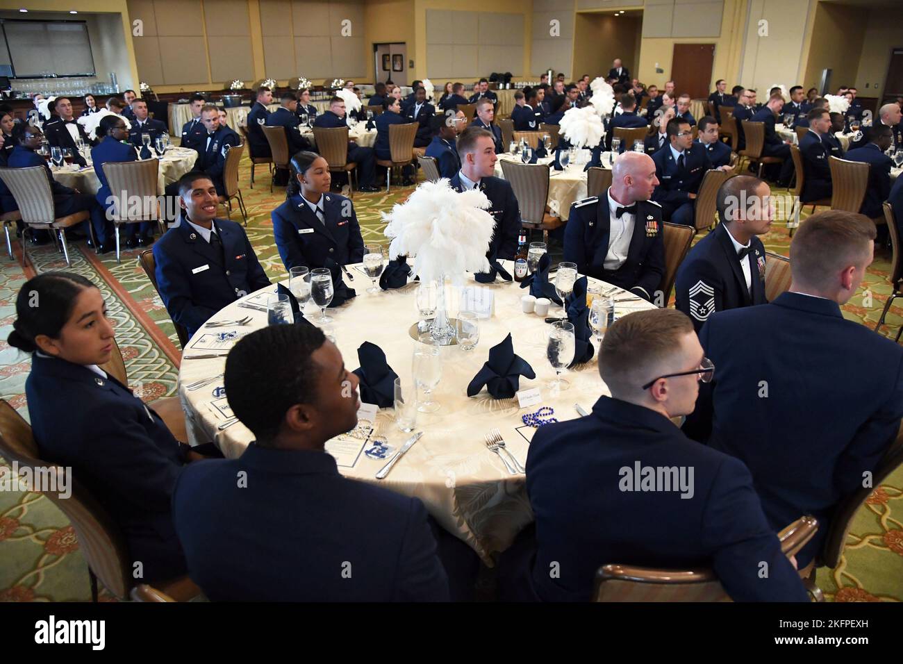Airmen from the 81st Training Group attend the 81st Training Group ...