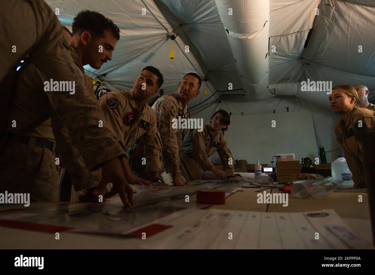 U.S. Marines with Aviation Ground Support, Marine Aviation Weapons and ...