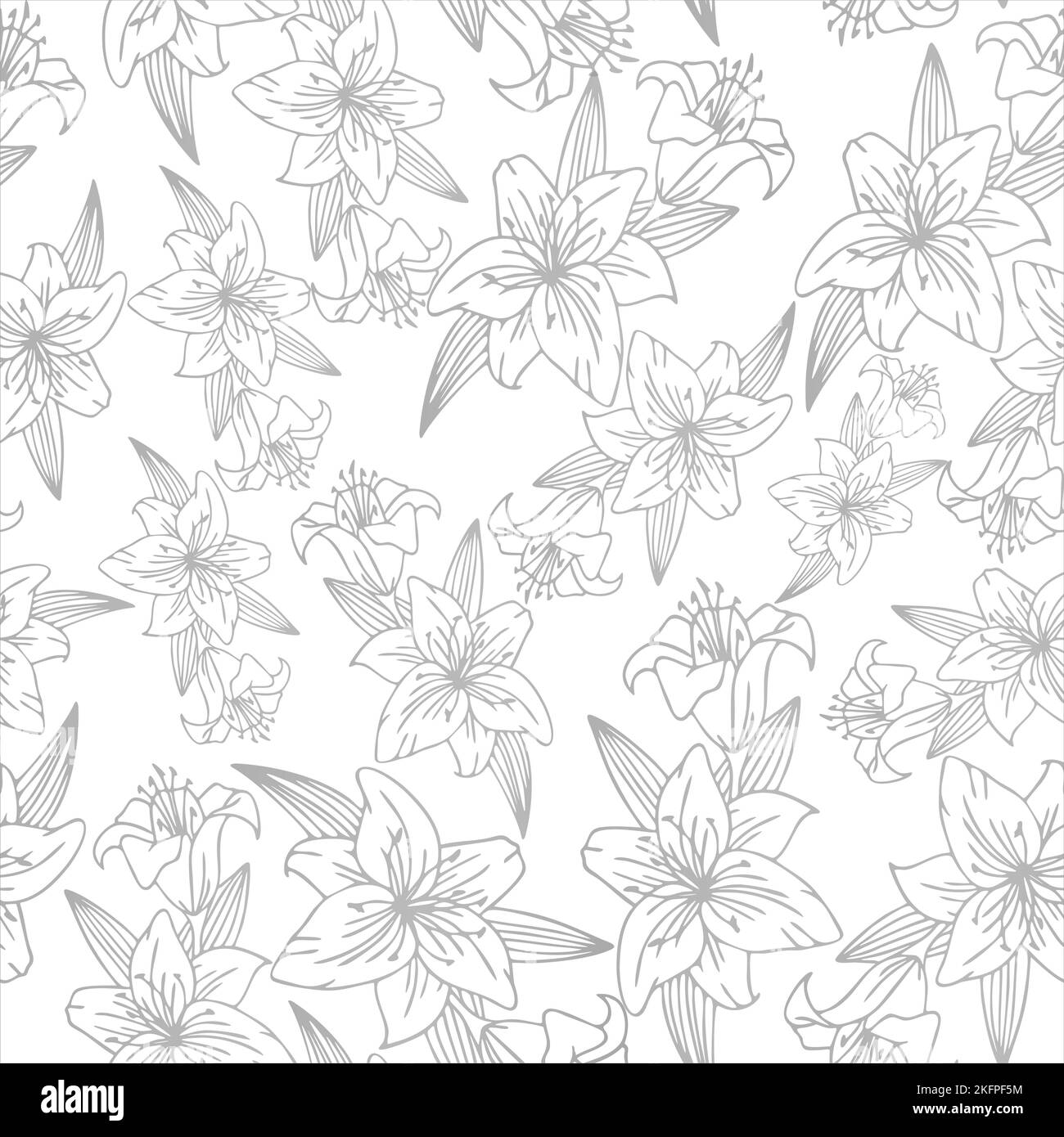 Textile flower pattern Black and White Stock Photos & Images - Alamy
