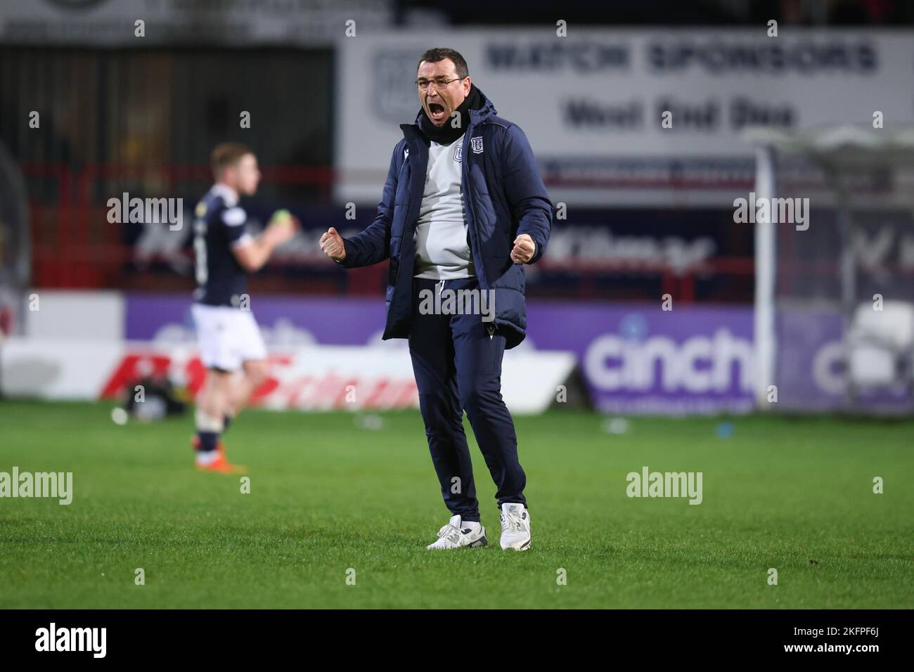 19th November 2022; Dens Park, Dundee, Scotland: Scottish Championship ...