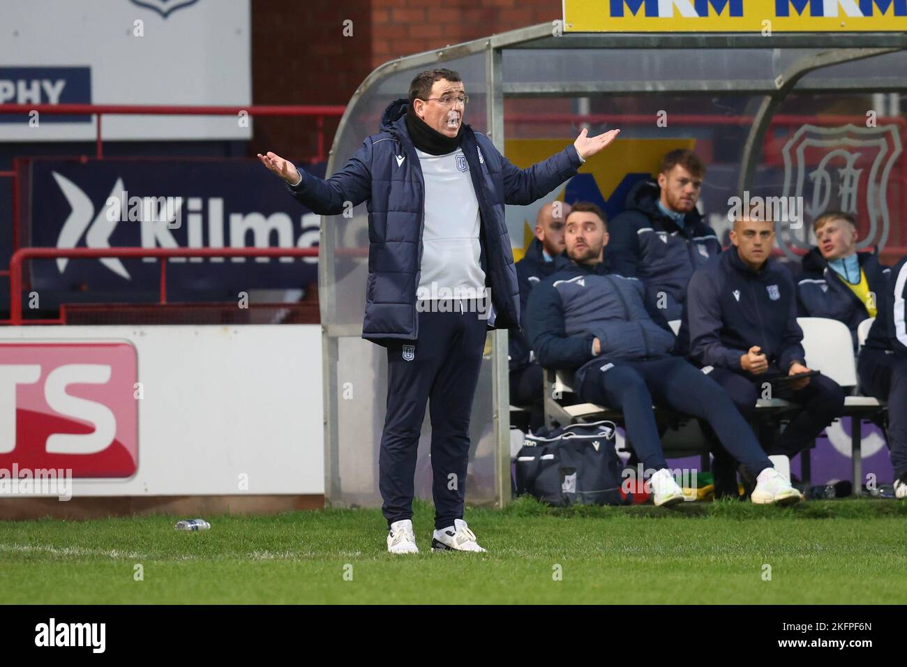 19th November 2022; Dens Park, Dundee, Scotland: Scottish Championship ...