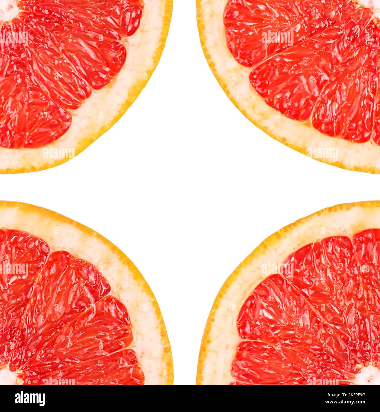 Grapefruit isolate on white background. Selective focus Stock Photo - Alamy