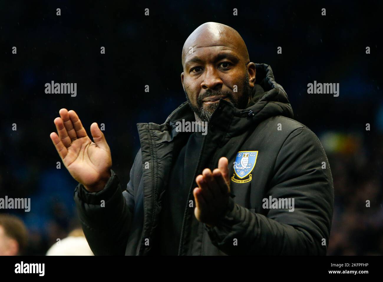 Darren Moore manager of Sheffield Wednesday during the Sky Bet League 1 ...