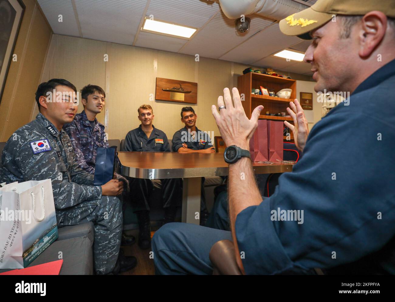 WATERS EAST OF KOREAN PENINSULA (Sept. 30, 2022) Cmdr. Marcus Seeger ...